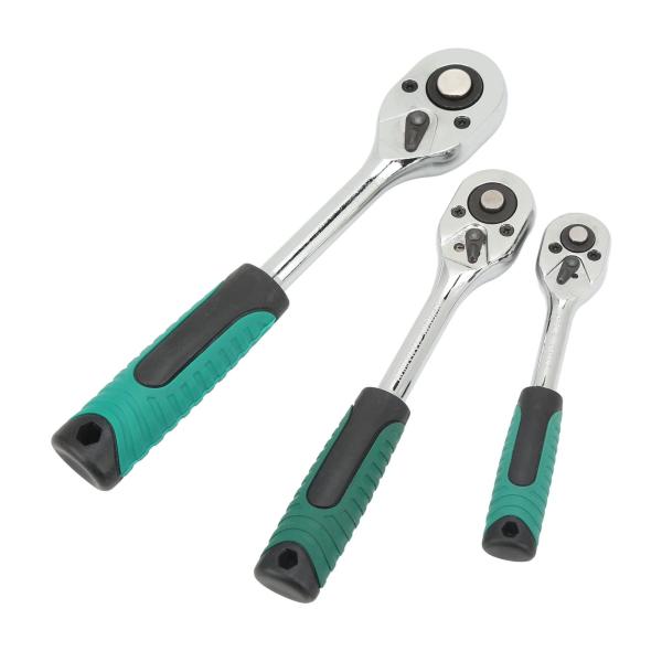 ・Premium Metal Construction: These 24 tooth ratchet wrenches are crafted from high-grade metal, ensuring exceptional str...