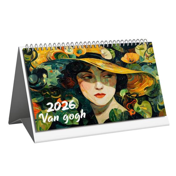 ・Stylish 2026 Desk Calendar: A beautifully designed tabletop calendar available in multiple themes - Wildlife Animal, Mu...