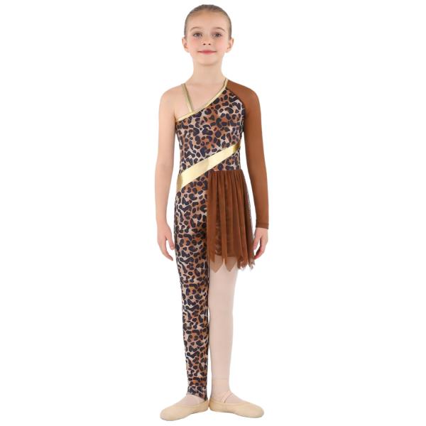 ・Made from a blend of nylon and spandex, the outfit is stretchy and comfortable, allowing kids to move freely during dan...