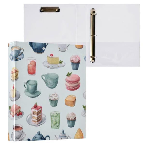 ・High Quality Materials: Made from waterproof PVC and sturdy cardboard, these 1.5 inch ring binders are long-lasting and...