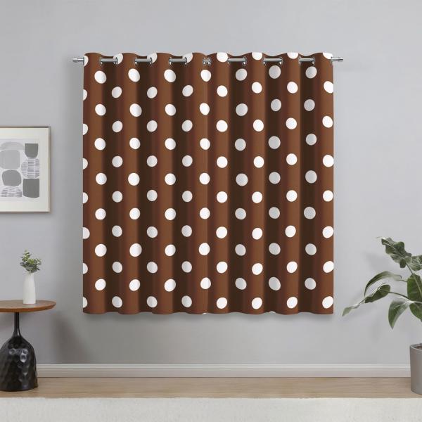 ・Polka Dot Home Decor: These window curtains feature vibrant printed patterns and unconventional designs that can instan...