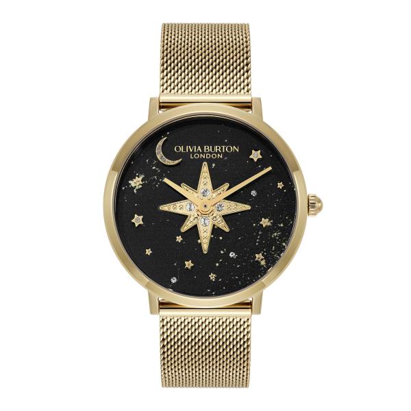 ・Our best-selling Celestial Nova gets a classic update with elegant black dial and leather strap. It's complete with Nor...