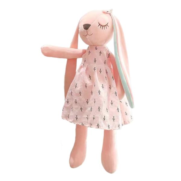 ・Soft Plush Fabric: Plush rabbit doll with Long Ears uses high-quality short plush fabric, which is very delicate to the...
