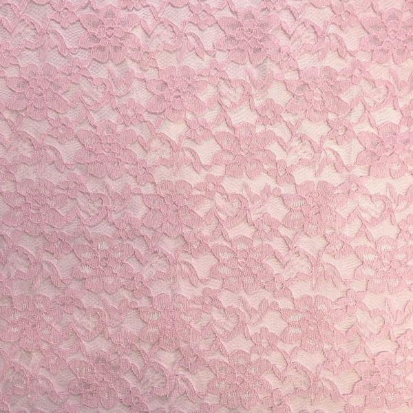 ・French Floral Raschel Lace Fabric - Intricate floral lace design with a classic woven structure suitable for formal and...