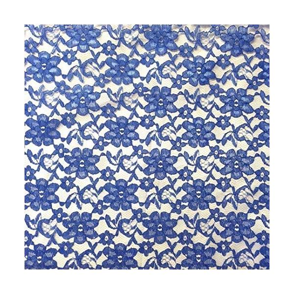 ・French Floral Raschel Lace Fabric - Intricate floral lace design with a classic woven structure suitable for formal and...