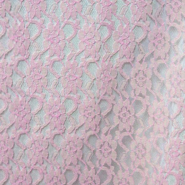 ・French Floral Raschel Lace Fabric - Intricate floral lace design with a classic woven structure suitable for formal and...
