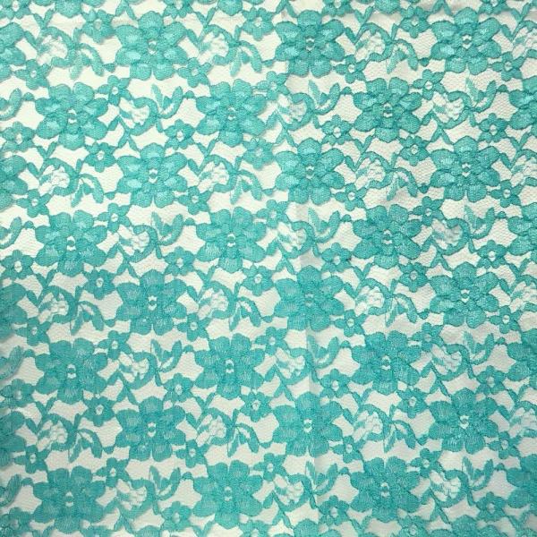 ・French Floral Raschel Lace Fabric - Intricate floral lace design with a classic woven structure suitable for formal and...