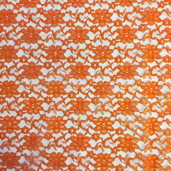 ・French Floral Raschel Lace Fabric - Intricate floral lace design with a classic woven structure suitable for formal and...
