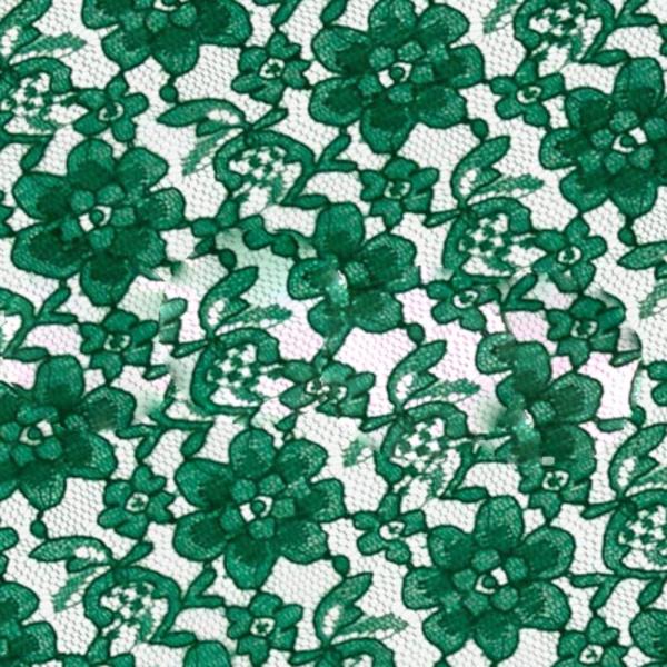 ・French Floral Raschel Lace Fabric - Intricate floral lace design with a classic woven structure suitable for formal and...