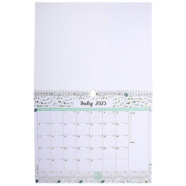 ・Monthly wall planner:this wall calendar can be applied to writing design, which can record events and be used in a wide...