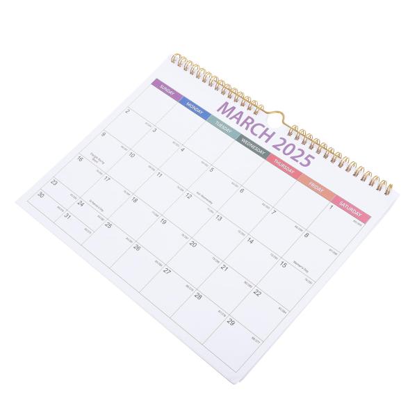 ・Ideal various settings: great for use in offices, homes, and classrooms, this calendar is a versatile and stylish choic...