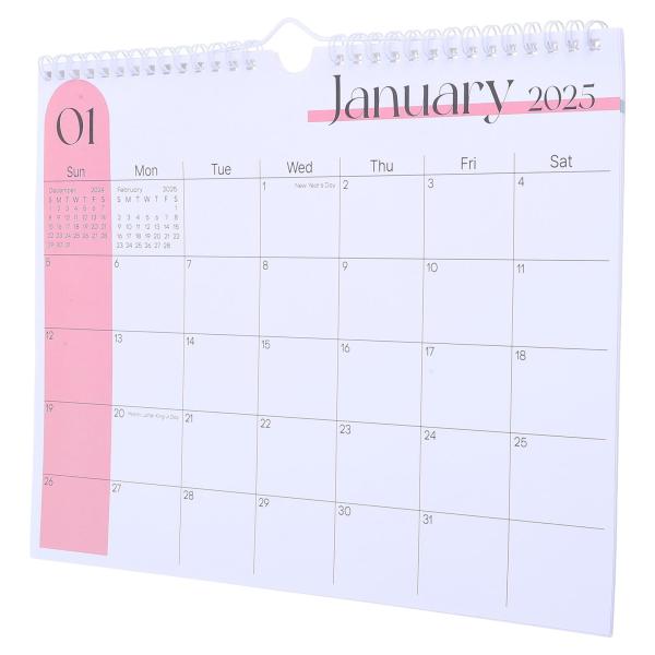 ・Versatile use: ideal for home, office, or classroom settings, this 2025 calendar fits seamlessly into any environment,w...