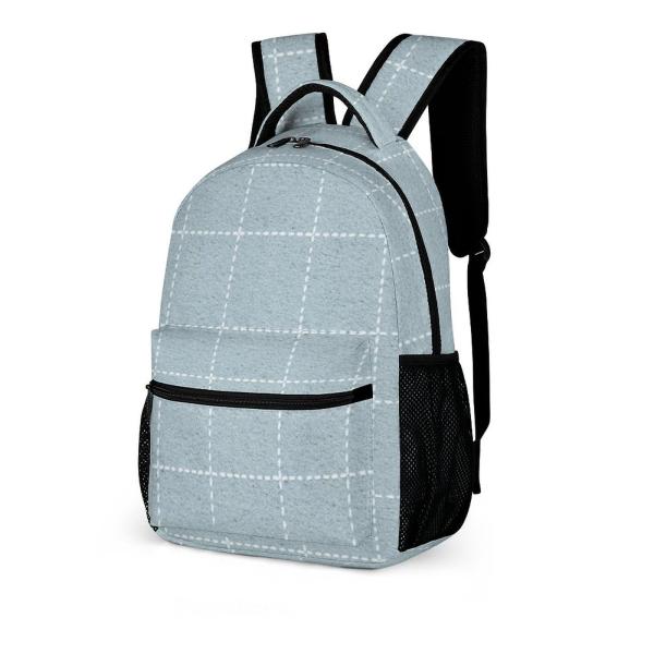 ・Premium Fabric: Crafted with 100% polyester twill fabric, Blue Dotted Line backpack ideal for commuting or outdoor adve...