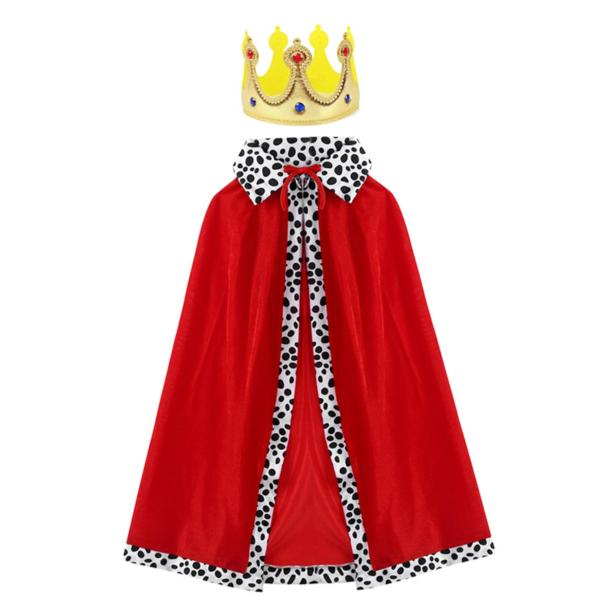 ・Glamorous Crown Included: The set includes a regal crown (21.26x4.72 inches) that adds a royal touch to the costume. Th...