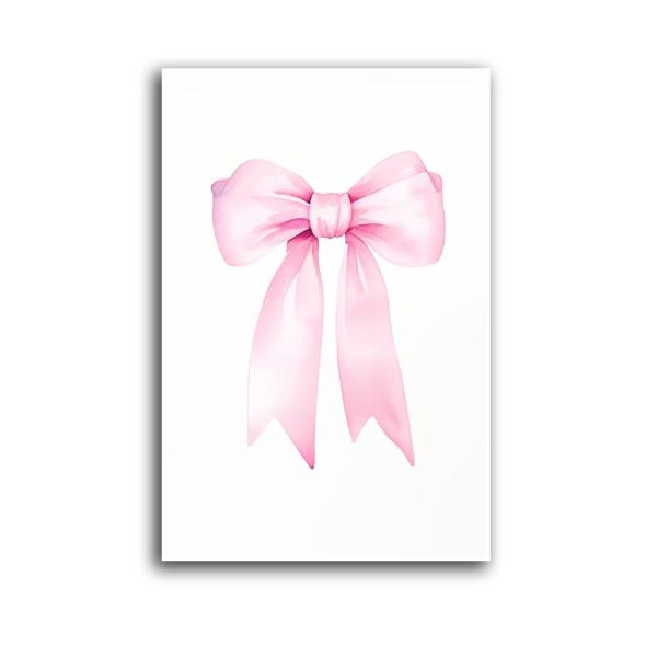 ・【Preppy Wall Art】：Awaken the youthful poetry of your space with preppy pink tones. This girly canvas wall hanging gentl...