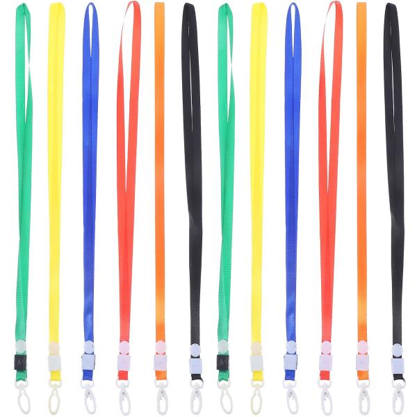 ・Nylon lanyard--classic lanyard is made of wear-resistant and good material, safe and for long time use,id card hanging ...