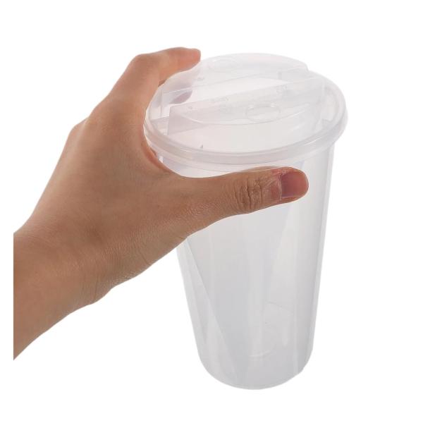 ・Dual compartment design allows for convenient separation of drinks and toppings.・Each cup holds up to 700ml (24oz), for...