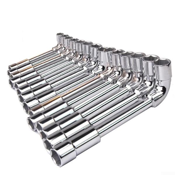・【Double-head Casing Pipe Socket Wrench】This socket wrench is forged from chrome vanadium steel, ensuring high hardness,...