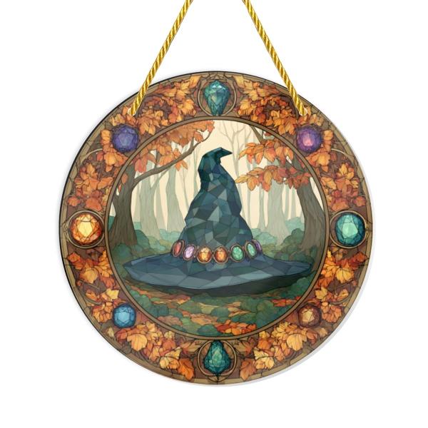 ・Acrylic ornaments: stained glass window hangings and suncatchers,Sunlight filters through,casting vibrant hues.Suitable...