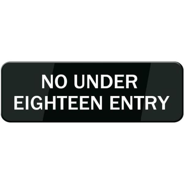 ・【Optimal Size ＆ Durable Acrylic Construction】：Crafted from 2mm thick, durable acrylic plastic, this 3x10 inch sign offe...
