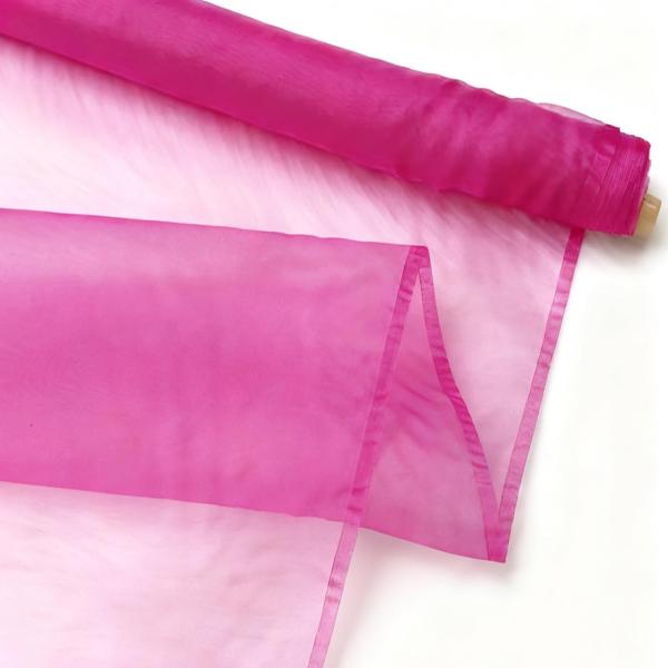・100% Mulberry Silk Material:This fabric is crafted from 100% genuine Mulberry Silk into a crisp 6mm (6 momme) organza. ...