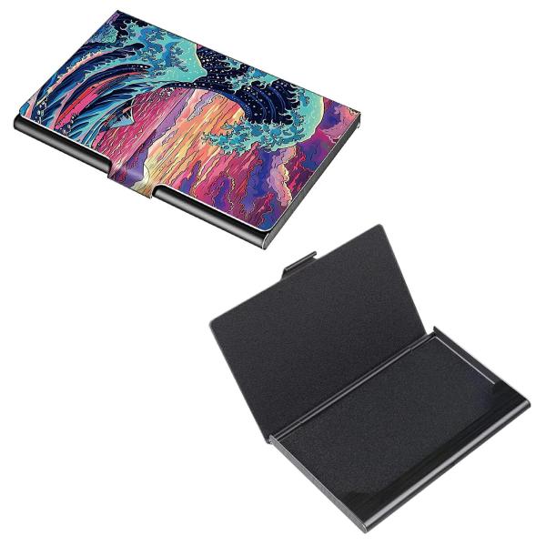 ・Ultra Slim, No Bulky Pockets: Designed for professionals who dislike bulky wallets. This minimalist metal business card...