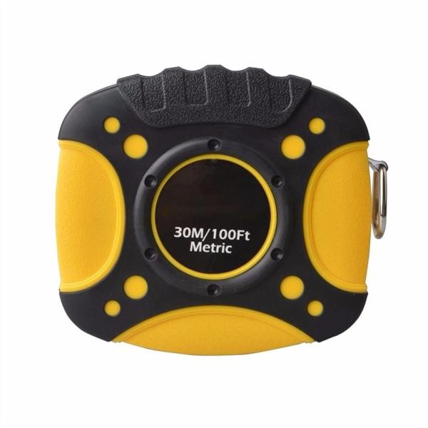・? This retractable tape measure is perfect for anyone who needs to take quick, accurate measurements.・▲White steel tape...