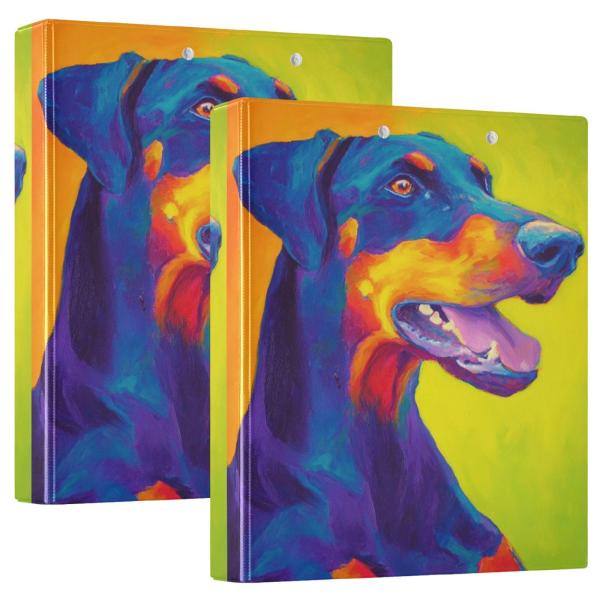 ・Portable Size: 12.4 x 10.6 x 2.3 inches makes it easy to carry, featuring 1 inch 3 rings for effortless page management...