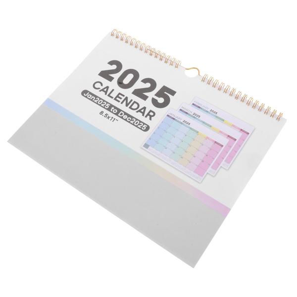 ・Hanging calendar: includes a full year of monthly pages, providing a convenient way to keep track of important events a...