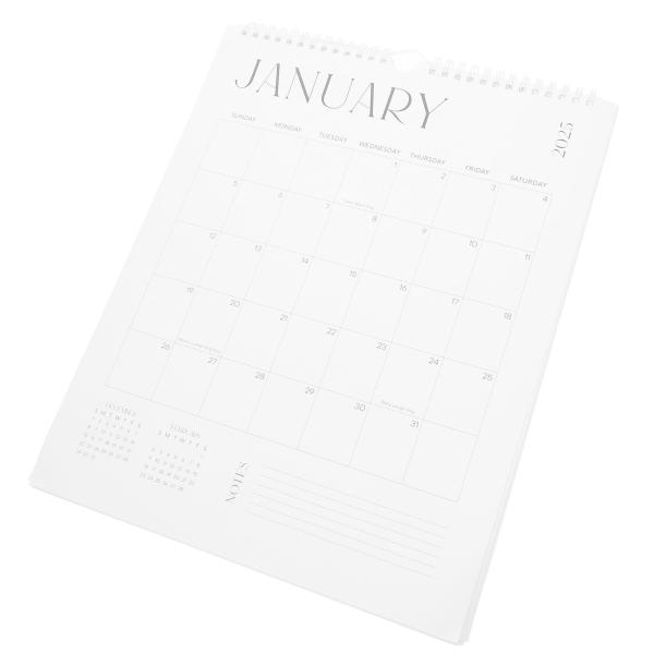 ・Easy to read: features large, clear fonts that make it easy to see dates and plans, ensuring you stay on top of your sc...