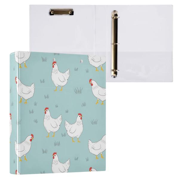・【Standard Size】The cute clipboard binder measures 10.63 x 12.4 Inches, thick 2.36 Inches, Standard legal paper size and...