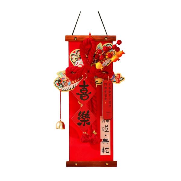 ・【Size】: Main piece measures 15cm/5.91inch wide by 38.5cm/15.16inch high; hanging cord is 14cm/5.51inch long for easy di...