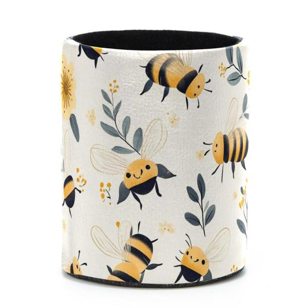 ・【Perfect Size】: The outer dimensions of the pen holder are 3.9x3.1 inches, making it the optimal space. This classic, e...