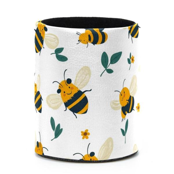 ・【Perfect Size】: The outer dimensions of the pen holder are 3.9x3.1 inches, making it the optimal space. This classic, e...