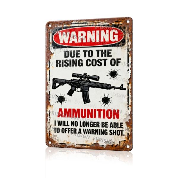 ・【Durable Metal Sign - Vintage Wall Decor】 Crafted from sturdy metal with rolled edges for lasting quality and safe hand...