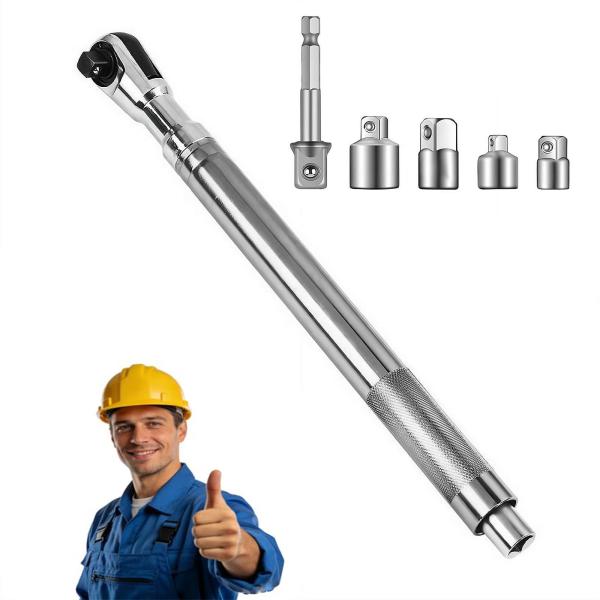 ・【Reach Into Any Tight Space】 Designed with a slim 1.57-inch ultra-low profile, this offset extension wrench is your go-...