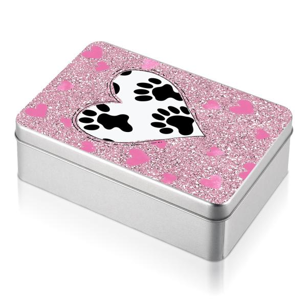 ・【Premium Material ＆ Lasting Durability】Crafted from high-quality tinplate, this sturdy metal box resists rust and defor...