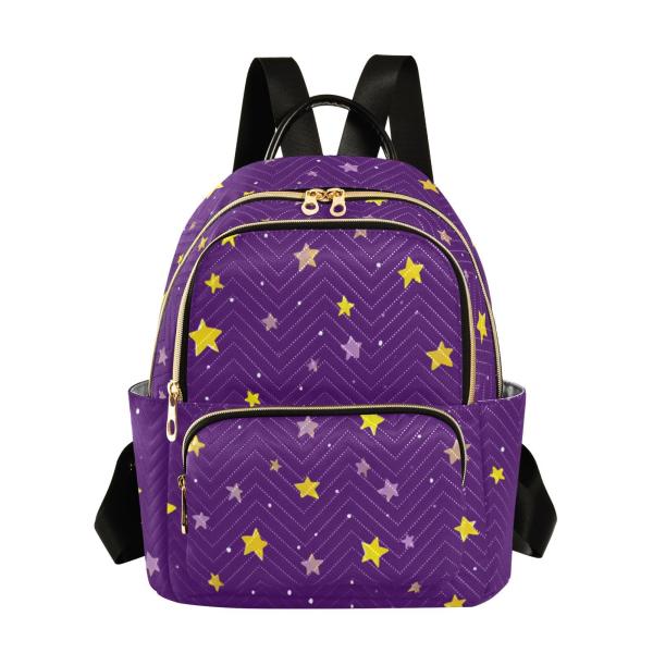・Size:The small size of the laptop backpack women is 10.23x5.1x12.59 inches,the medium size is 11.41x6.1x14.17 inches,an...