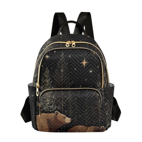 ・Size:The small size of the laptop backpack women is 10.23x5.1x12.59 inches,the medium size is 11.41x6.1x14.17 inches,an...