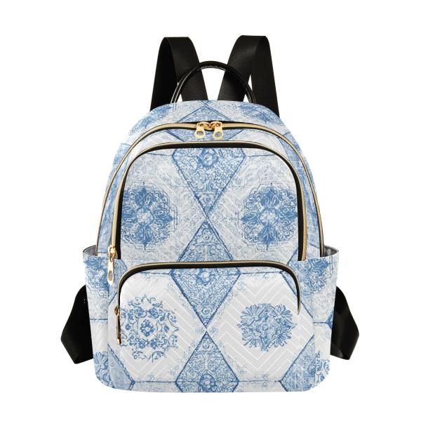 ・Size:The small size of the laptop backpack women is 10.23x5.1x12.59 inches,the medium size is 11.41x6.1x14.17 inches,an...