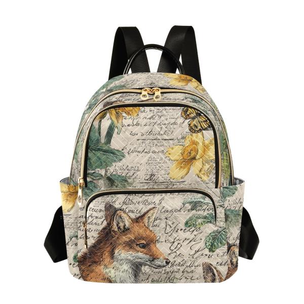・Size:The small size of the laptop backpack women is 10.23x5.1x12.59 inches,the medium size is 11.41x6.1x14.17 inches,an...