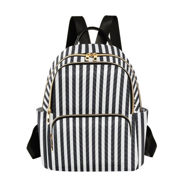 ・Size:The small size of the laptop backpack women is 10.23x5.1x12.59 inches,the medium size is 11.41x6.1x14.17 inches,an...