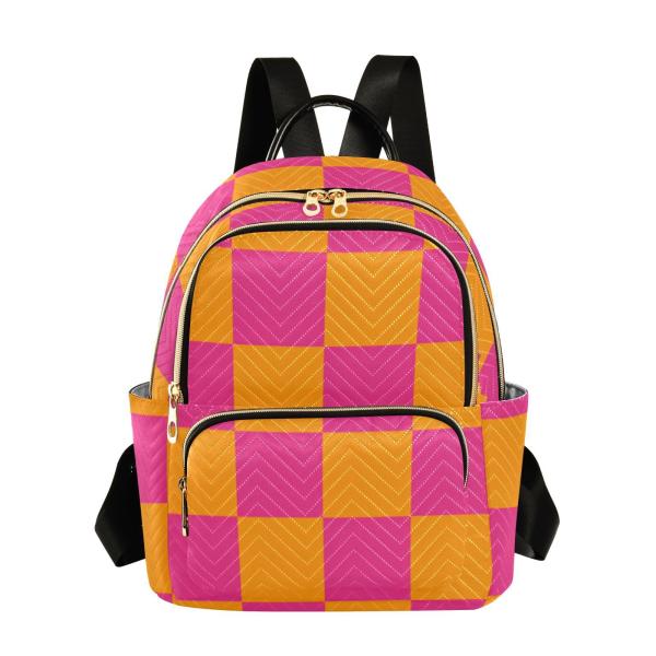 ・Size:The small size of the laptop backpack women is 10.23x5.1x12.59 inches,the medium size is 11.41x6.1x14.17 inches,an...