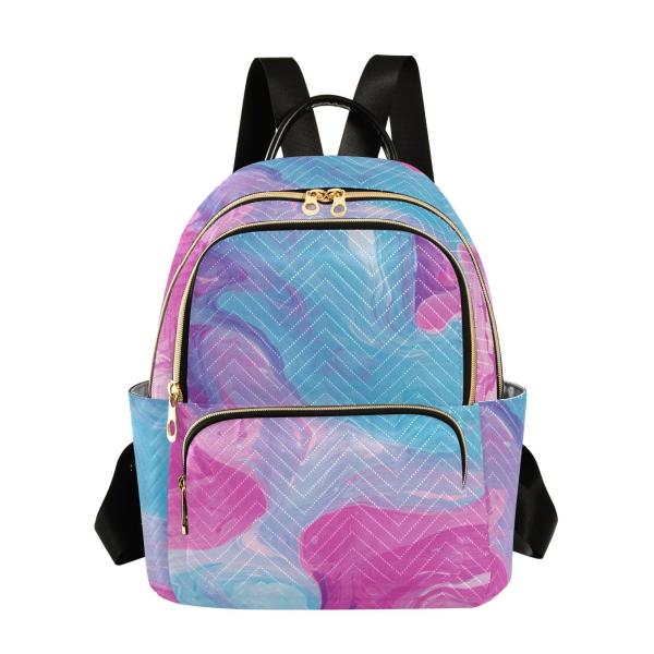 ・Size:The small size of the laptop backpack women is 10.23x5.1x12.59 inches,the medium size is 11.41x6.1x14.17 inches,an...