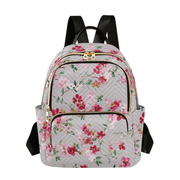 ・Size:The small size of the laptop backpack women is 10.23x5.1x12.59 inches,the medium size is 11.41x6.1x14.17 inches,an...