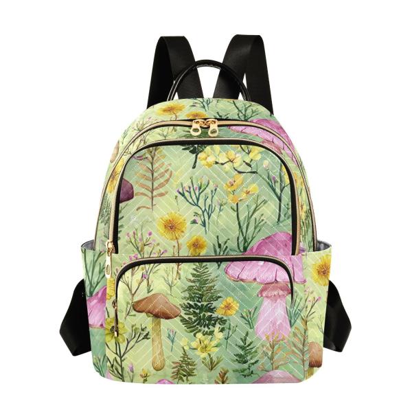 ・Size:The small size of the laptop backpack women is 10.23x5.1x12.59 inches,the medium size is 11.41x6.1x14.17 inches,an...