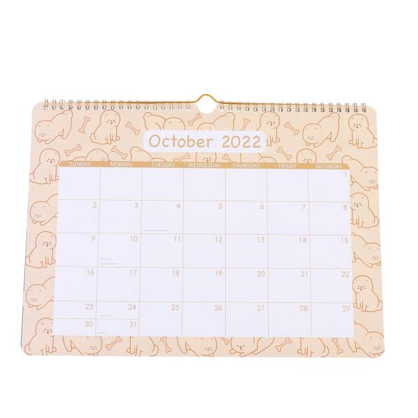 ・Chic color calendar--it without being easily damaged and strange odor,big calendar・Large family calendar--the fresh and...