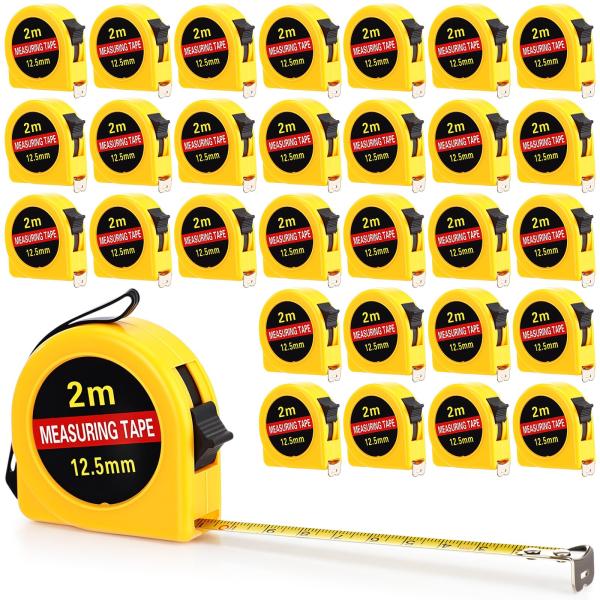 ・Sufficient Quantity: come with 30 pieces of pocket measuring tapes in practical yellow, the sufficient quantity meets d...