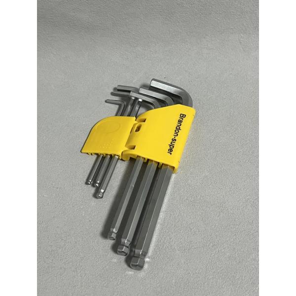 ・VERSATILE SET: Complete 8-piece metric ball end hex key set perfect for accessing and tightening fasteners at various a...