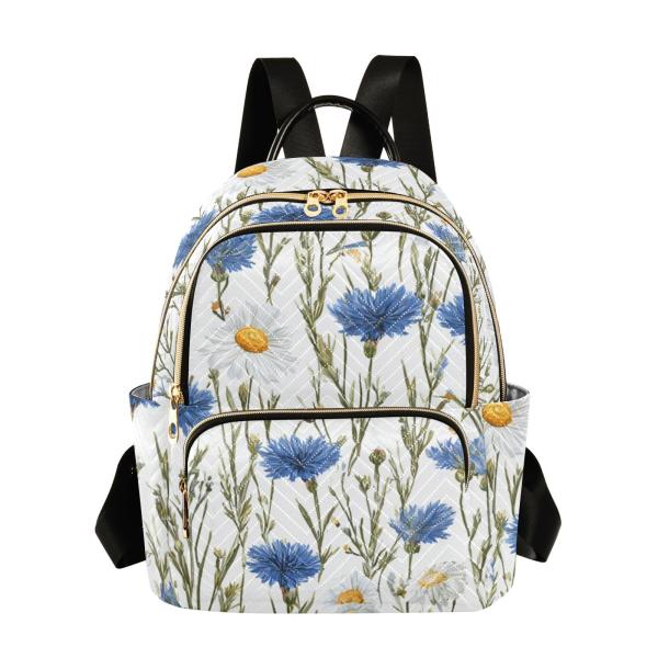 ・Size:The small size of the laptop backpack women is 10.23x5.1x12.59 inches,the medium size is 11.41x6.1x14.17 inches,an...